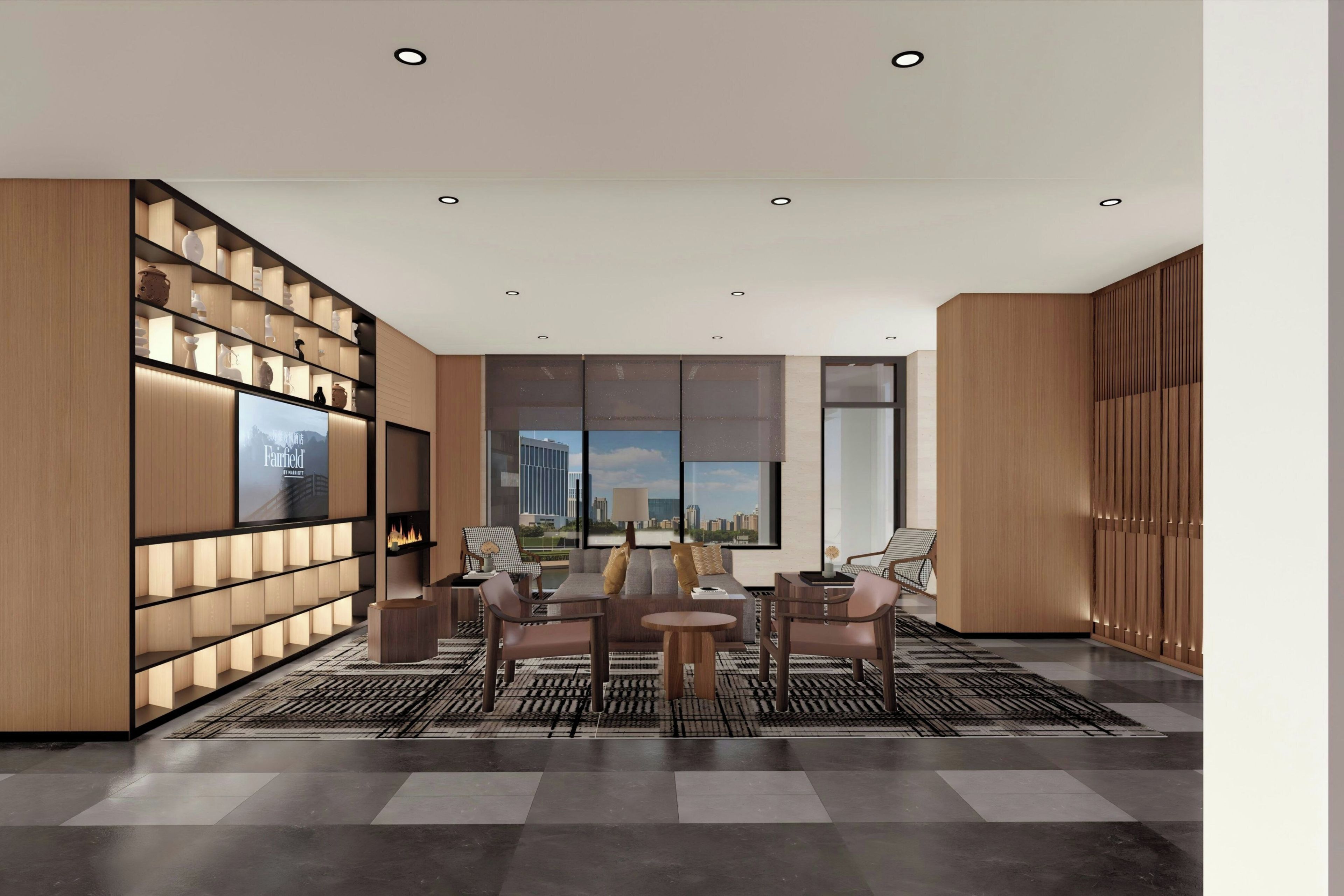 Lounge no hall