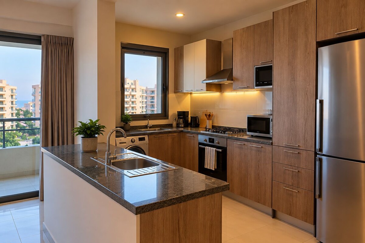 Apartamento conforto | Cozinha privada | Micro-ondas