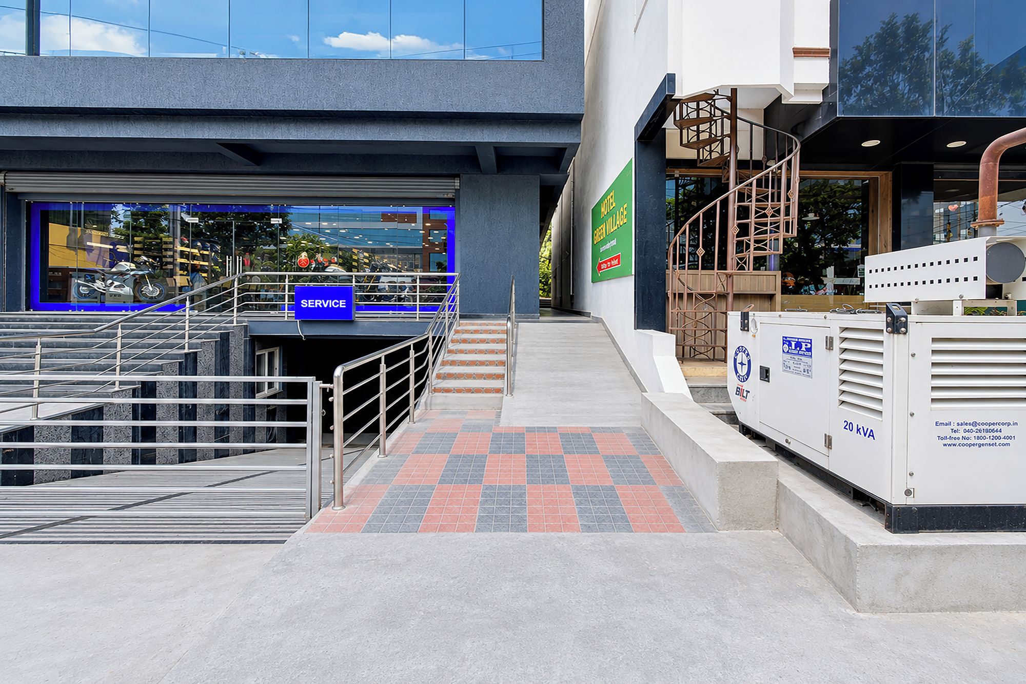 Entrada da propriedade