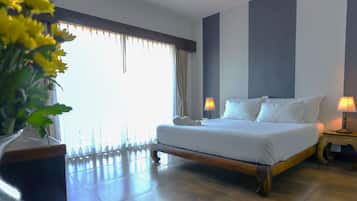 Superior Double Room with Shower | Lençóis italianos Frette, roupa de alta qualidade, edredões de penas
