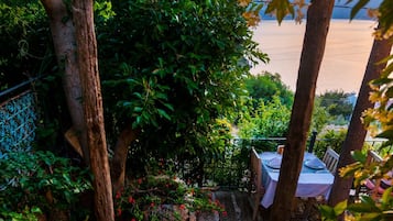 Café da manhã, almoço e jantar