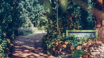 Entrada do alojamento