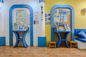 Sala de estar do lobby