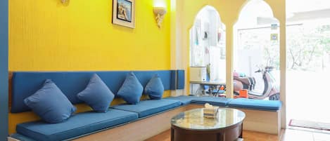 Sala de estar do lobby