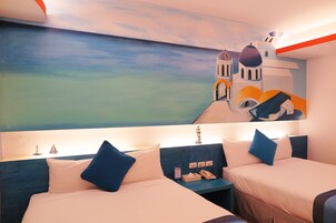 Quarto Quádruplo, sem janelas (305) | Wi-fi grátis, roupa de cama fornecida 