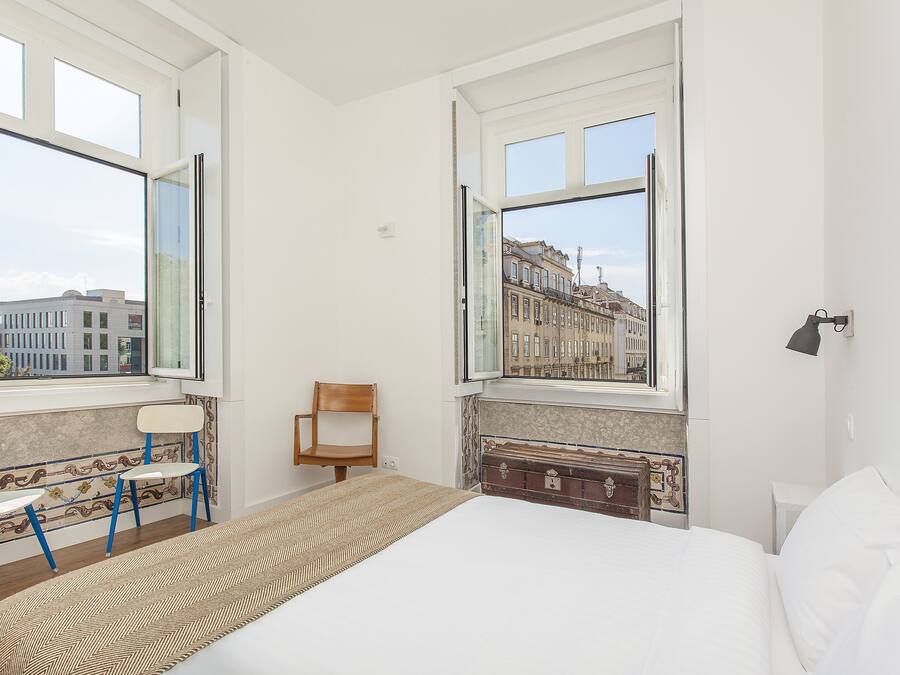 Quarto Duplo, vista para o rio | Ferro/tábua de engomar, berços/camas para crianças grátis, Wi-fi grátis