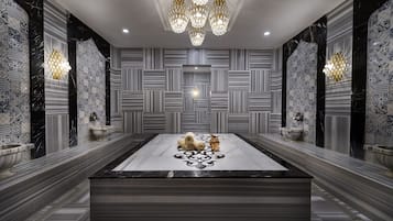 Sauna, banho turco, hammam, esfoliações corporais, tratamentos faciais