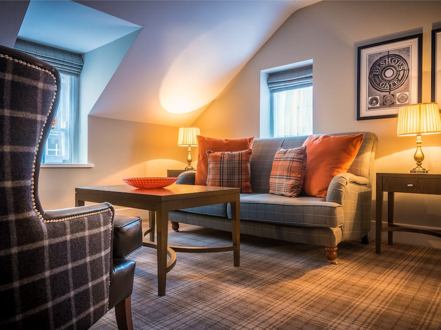 Suíte júnior | Sala de estar | Smart TV 45 polegadas com canais a cabo