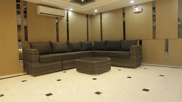 Sala de estar do lobby