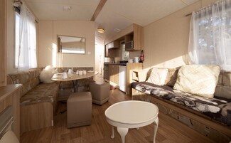 Casa Móvel, casa de banho privativa | Sala de estar | Televisor 