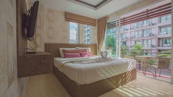 Quarto Standard | Cofre no quarto, cortinas/cortinados opacos, Wi-fi grátis