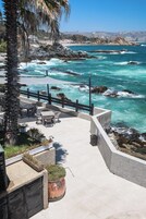 Vista para a praia ou o mar