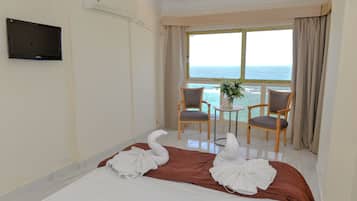 Suite with Panoramic Sea View | 1 quarto, roupa de alta qualidade