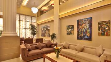 Sala de estar do lobby