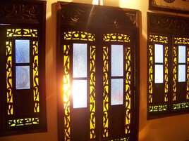 Entrada do alojamento