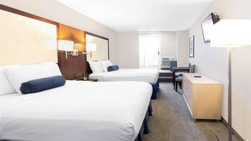 Quarto, 2 camas Queen | Vista da sacada