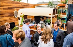 Área para festas de aniversário