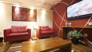 Sala de estar do lobby