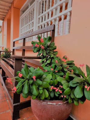 Quarto Quádruplo Standard, casa de banho anexa, Vista para a cidade | Vista do quarto