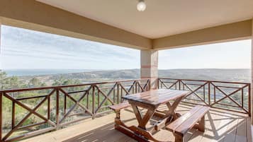 Apartamento luxo, 1 quarto | Terraço/pátio