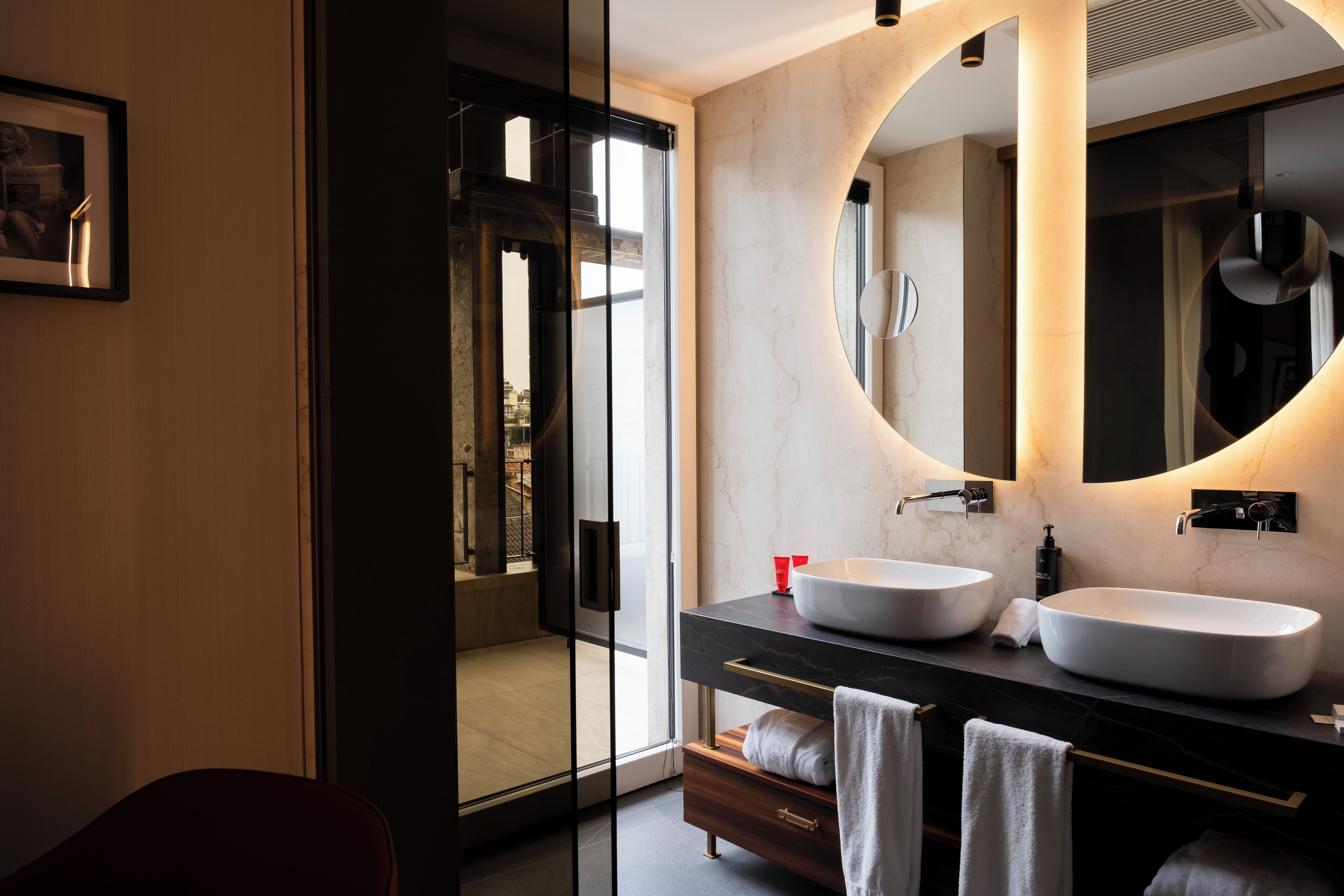 Gran Junior Suite Terrazza | Edredões de penas, cofre no quarto, com mobília individualizada 