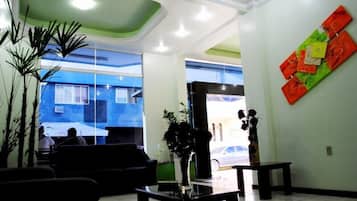 Sala de estar do lobby