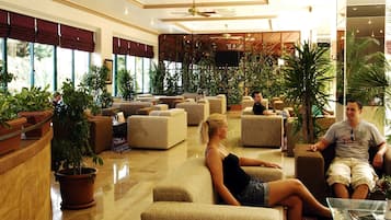 Sala de estar do lobby