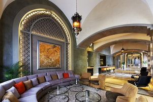 Sala de estar do lobby