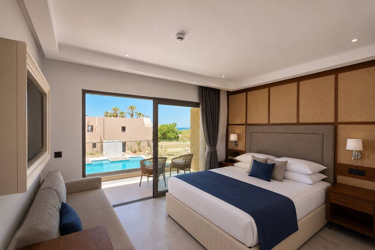 Cofres nos quartos, quartos à prova de som, Wi-Fi de cortesia