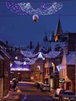 Vista para a cidade desde o alojamento