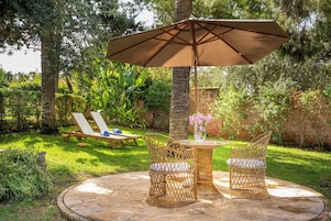 Suite Nobre, terraço, vista para o jardim | Terraço/pátio interior