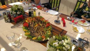 Refeições ao ar livre