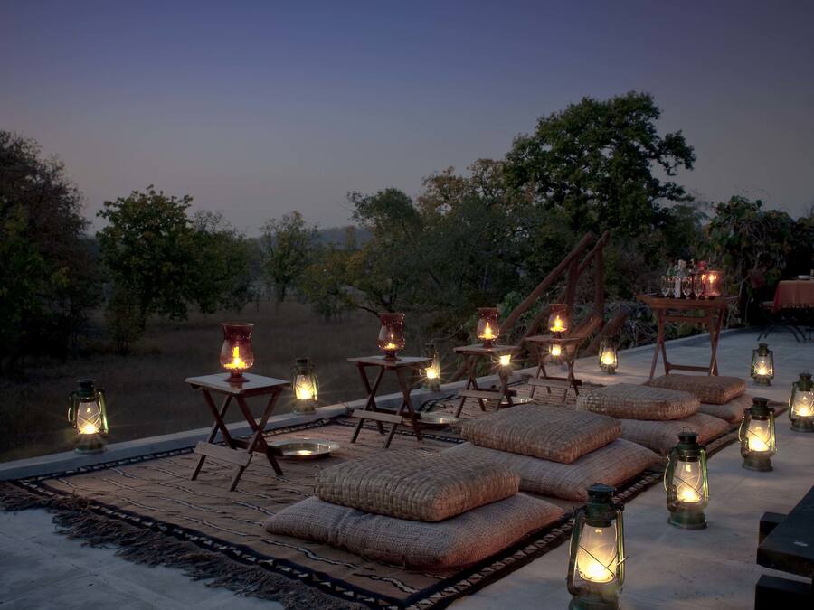 Refeições ao ar livre