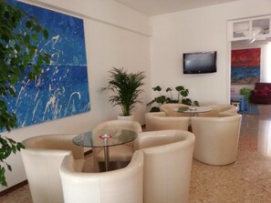 Sala de estar do lobby