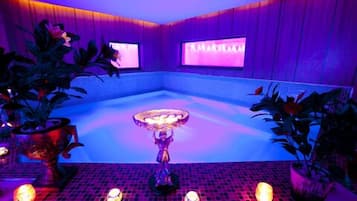 Sauna, hammam, envolvimentos corporais, esfoliações corporais