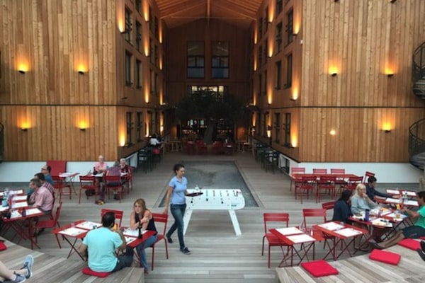 Almoço e jantar, culinária francesa