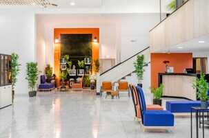 Sala de estar do lobby