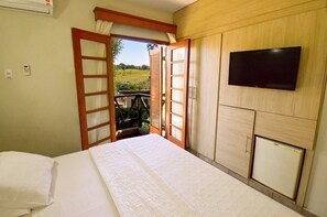 Quarto standard | Frigobar, cofres nos quartos, cortinas blackout, berços grátis