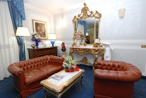 Sala de estar do lobby