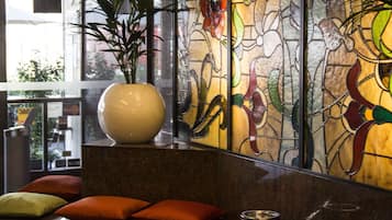 Lounge no saguão