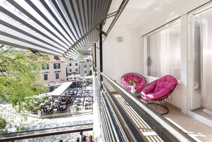Apartamento, 2 quartos, varanda | Vista do quarto