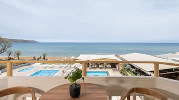 Estúdio, vista para o mar | Terraço/pátio interior