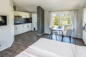 Hotelstudio aan het water | Wi-fi grátis, roupa de cama fornecida