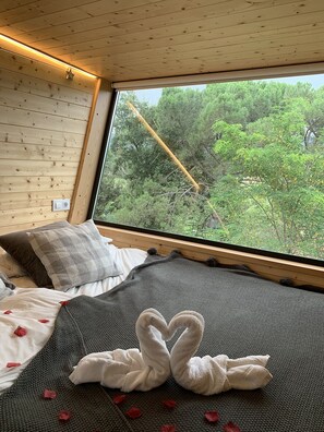 Vila luxo, 1 cama de casal | Roupas de cama premium, edredons de pluma, individualmente decorados