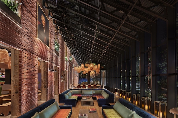 Sala de estar do lobby