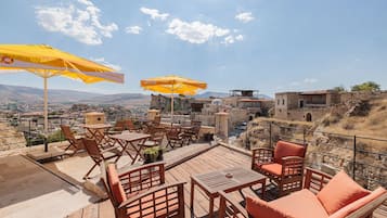 Terraço no piso superior