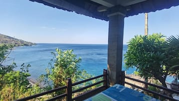 Bangalô família | Vista para praia/oceano
