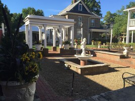 Área externa para banquete