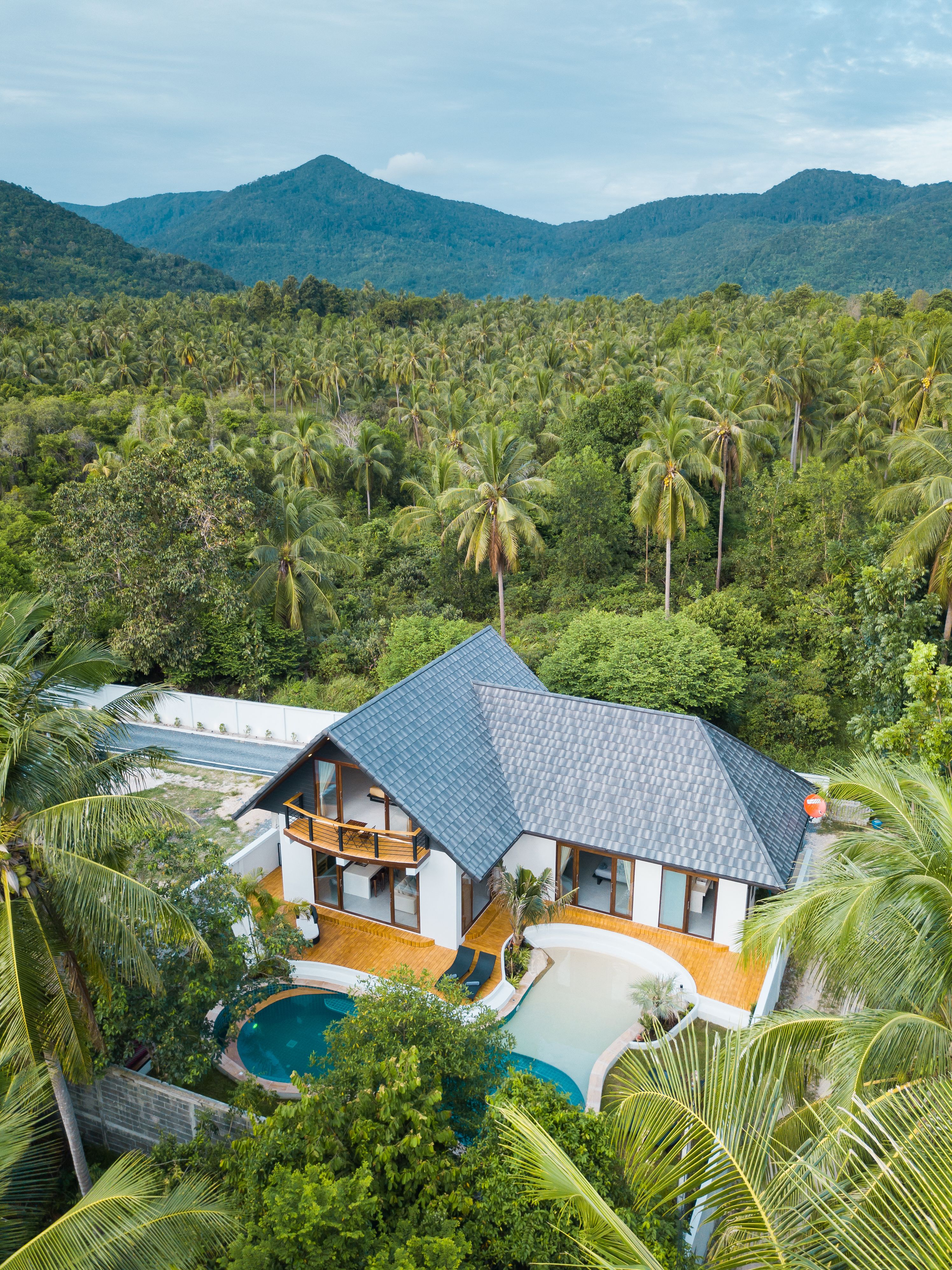 Villa de Luxo, 4 quartos, vista para a piscina, junto à piscina | Cofre no quarto, com decoração personalizada 