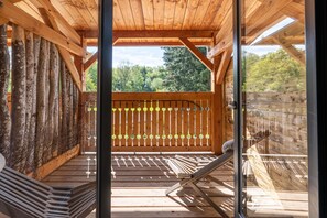 Estúdio standard, sacada, vista para o parque (Côté Sud) | Vista para o parque